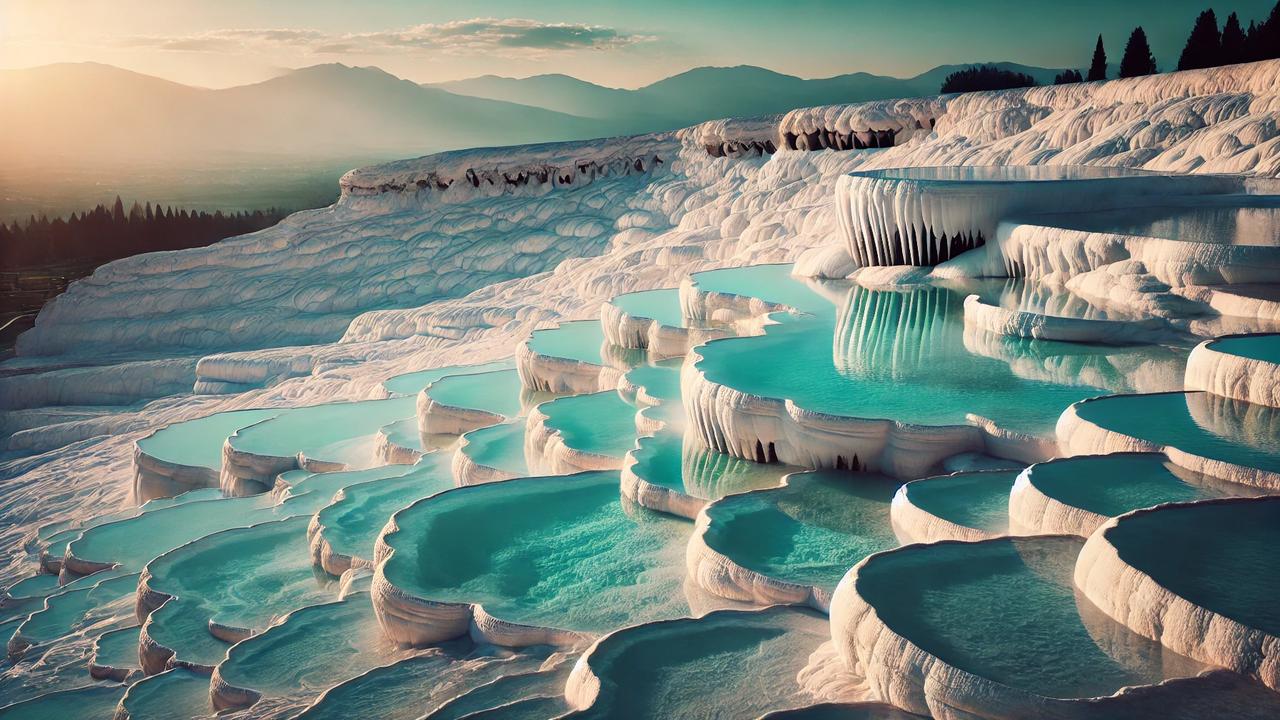 Pamukkale Travertenleri: Doğanın Beyaz Harikası » Yerel Denizli